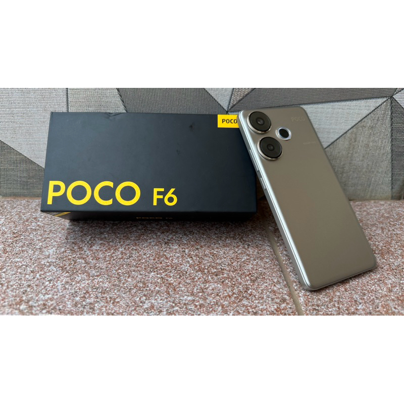 Jual Poco F6 5G 8/256 Titanium Color Mulus Mantap 99% Garansi Resmi ...