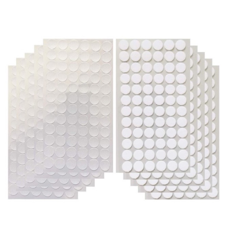 Jual DDS - Stiker DOT VELCRO 72pairs/ stiker velcro/bulat double side ...