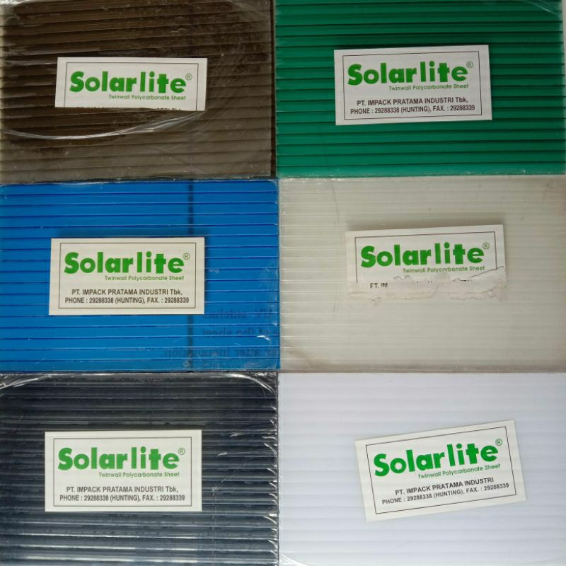 Jual Atap Polycarbonate Solarlite 5mm x 2,1m x 11,8m | Shopee Indonesia