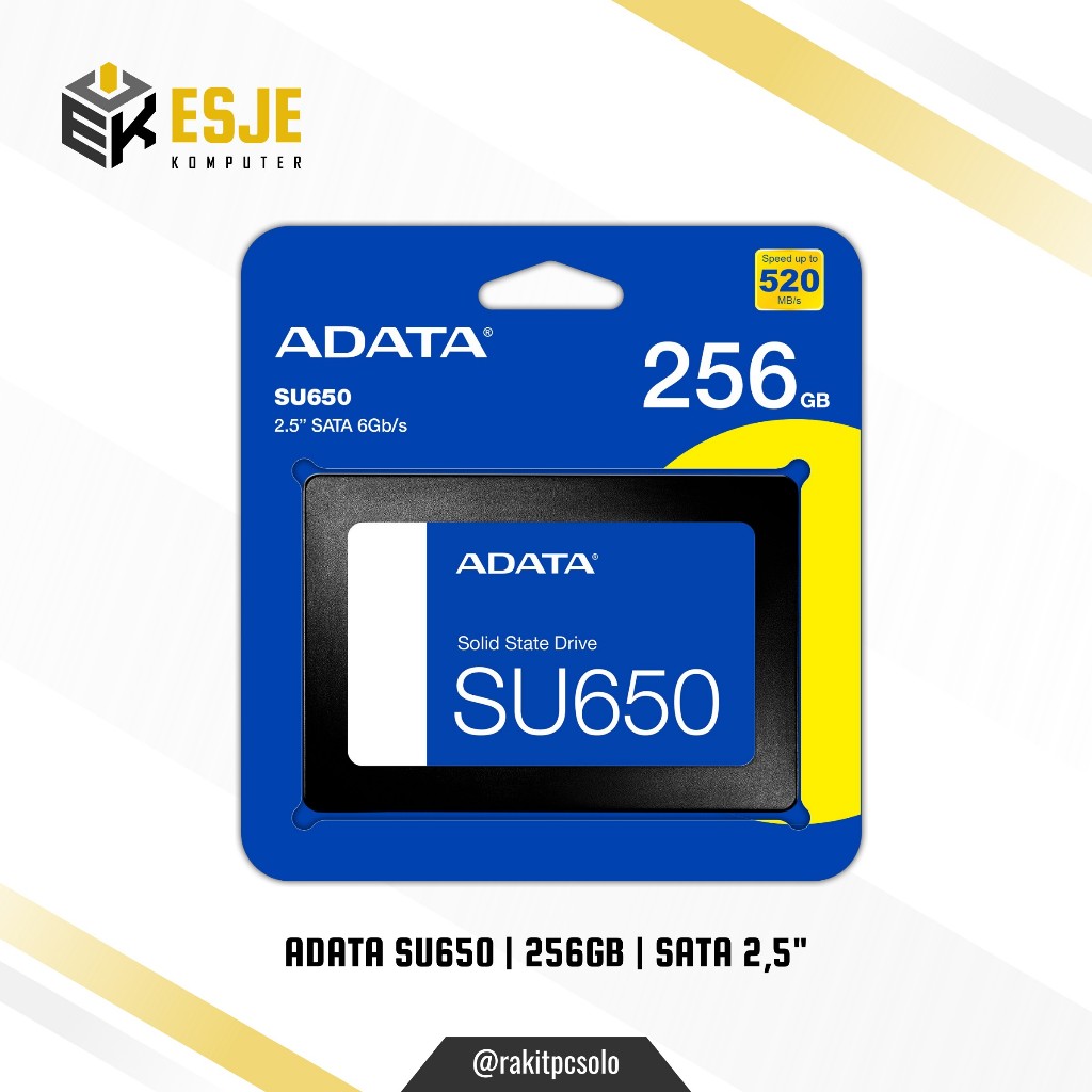 Jual SSD ADATA SU650 256gb 512gb 1Tb - SSD Internal SATA | Shopee Indonesia