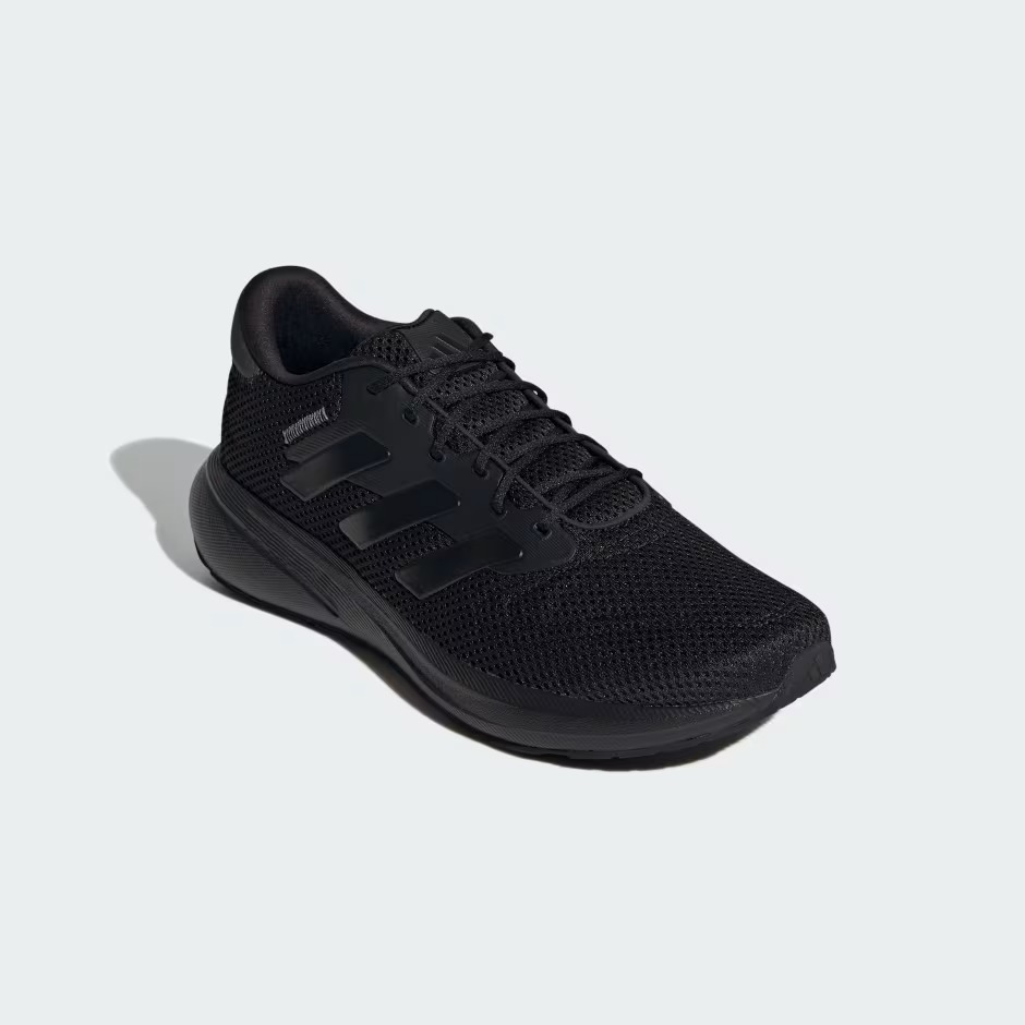Jual Sepatu Running Adidas Response Runner U Triple Black Original ...