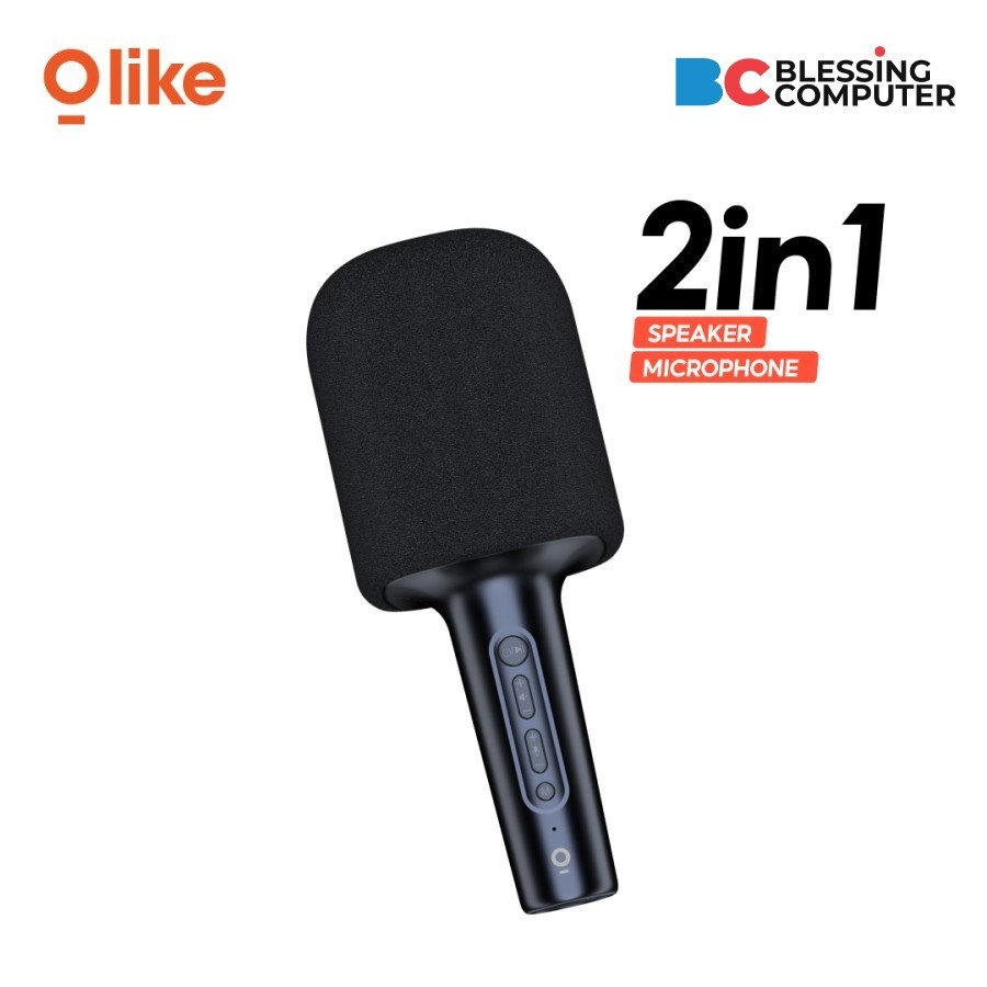 Jual Microphone OLIKE KM1 IRON BLACK | Shopee Indonesia