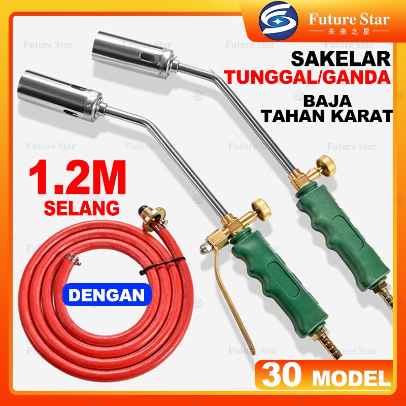 Jual Alat Bakar Heating Torch Gas Dengan 1.2m Selang LPG Multipro Blander Blow Gas Flamethrower ...
