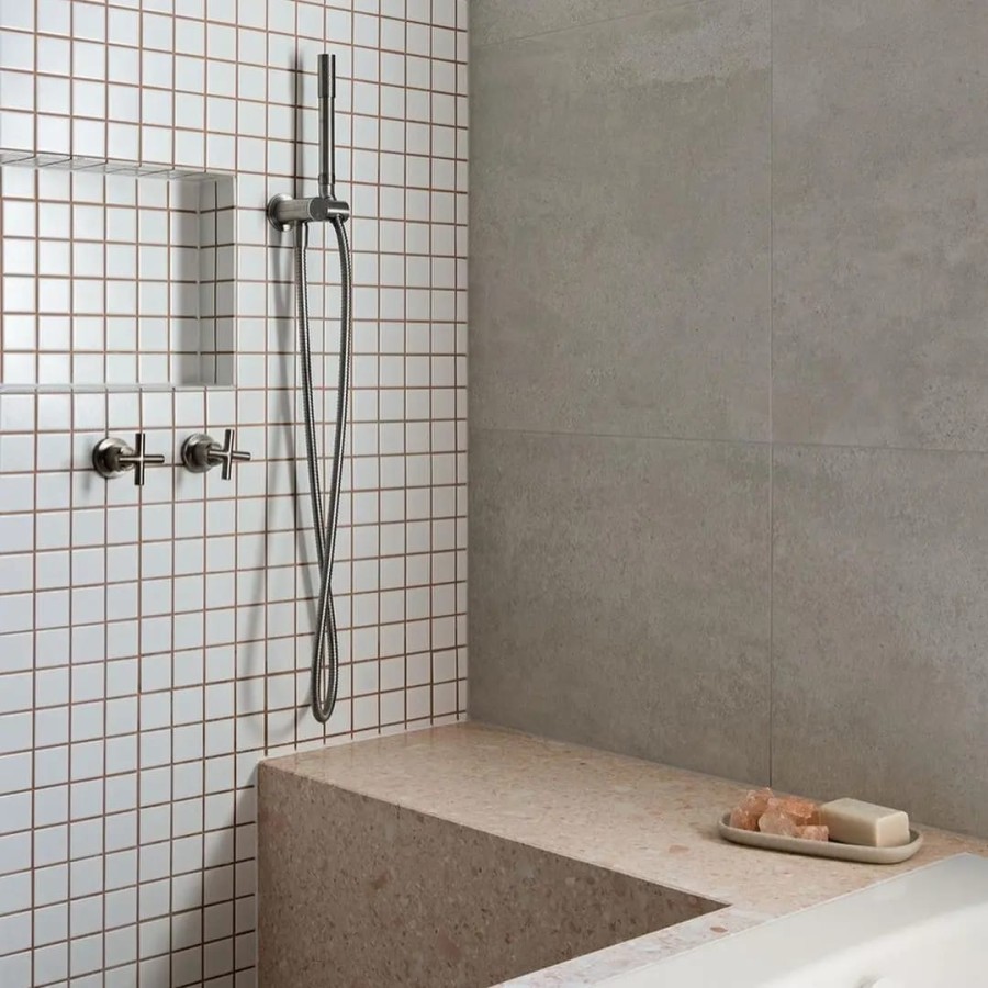 Jual Keramik Mosaic Mozaik Mosaik Mozaic Dinding Kamar Mandi Putih Doff ...