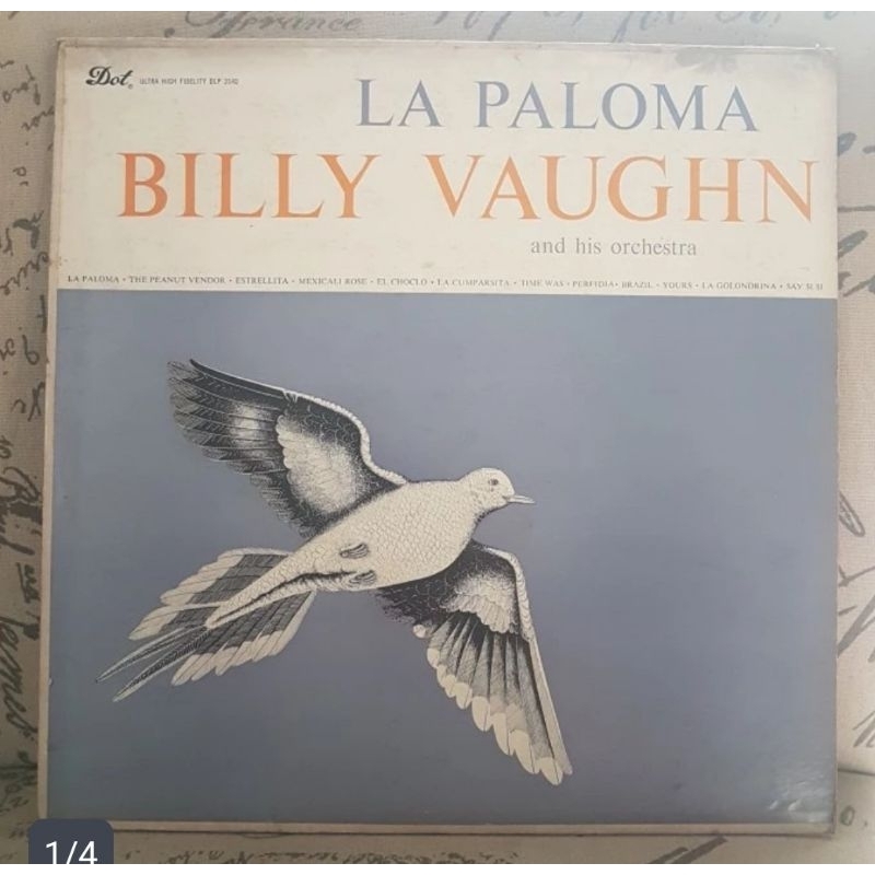 Jual Vinyl Piringan Hitam 12 inch Billy Vaughn - La Palomaa | Shopee ...