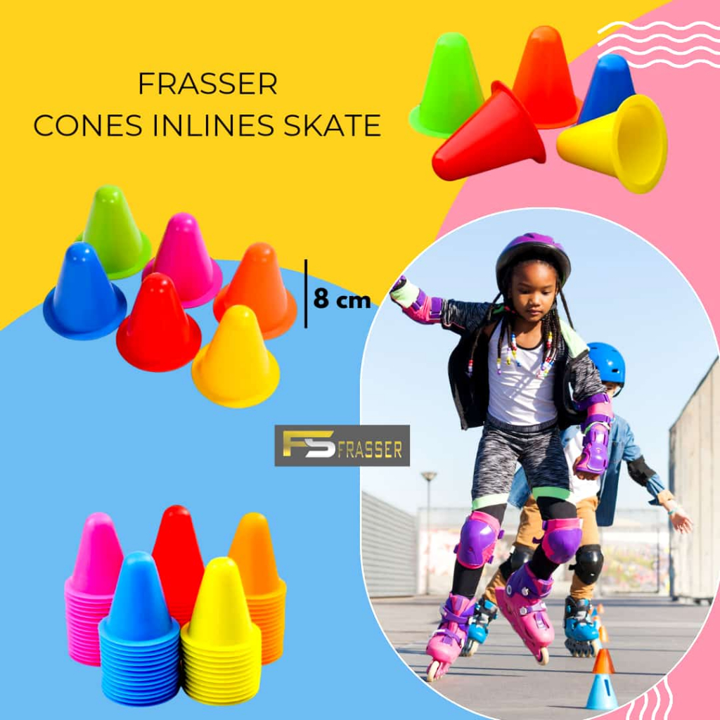 Jual Frasser Cone Mangkok Model Segitiga Untuk Futsal Sepak Bola atau ...