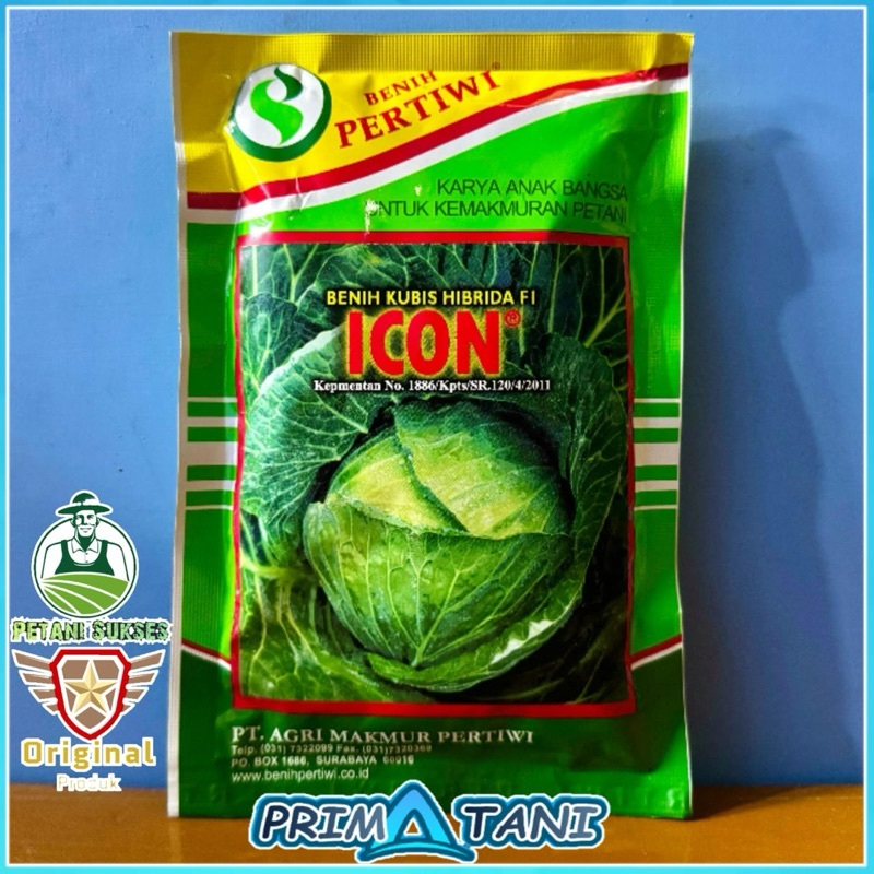 Jual Benih Pertiwi Benih Kubis Hibrida ICON - 100gram | Shopee Indonesia