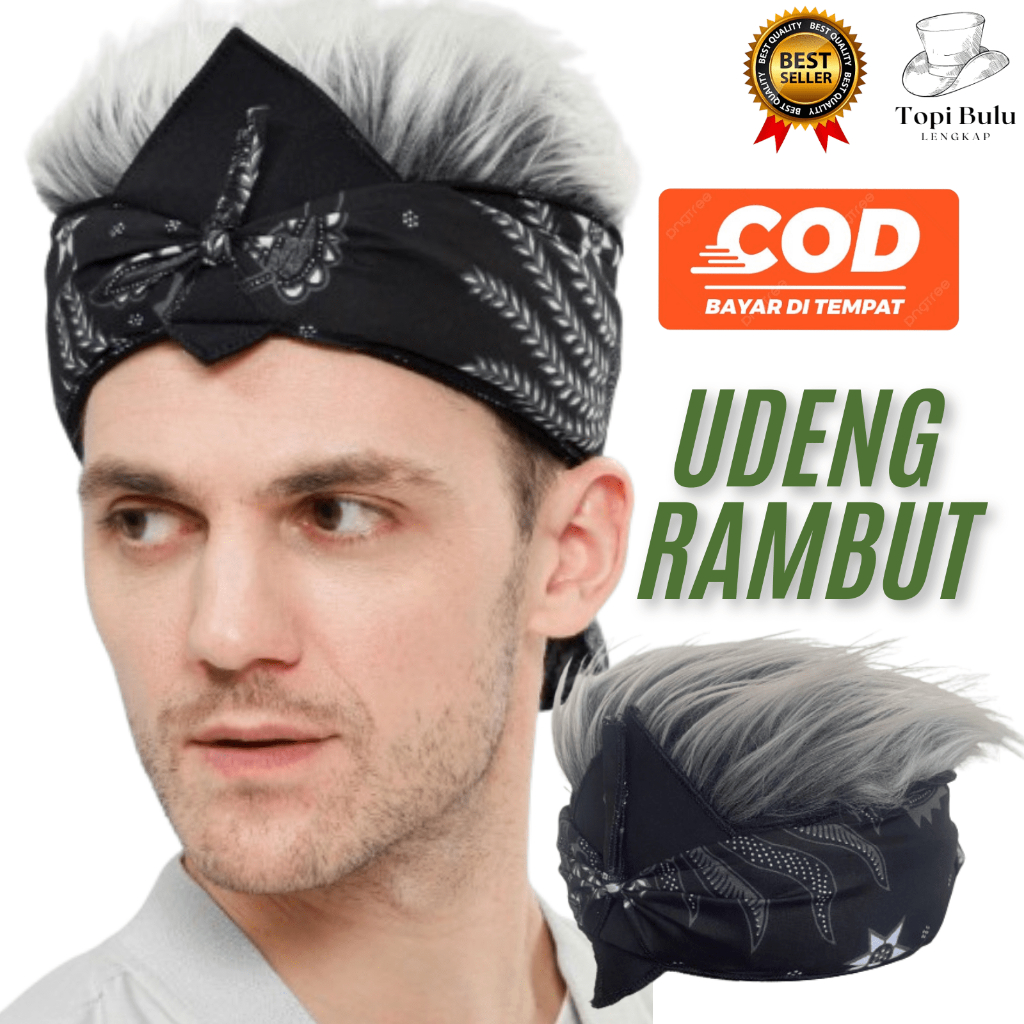 Jual Topi Rambut Udeng Pria | Topi Udeng Jawa Bali Batik | Topi Udeng ...