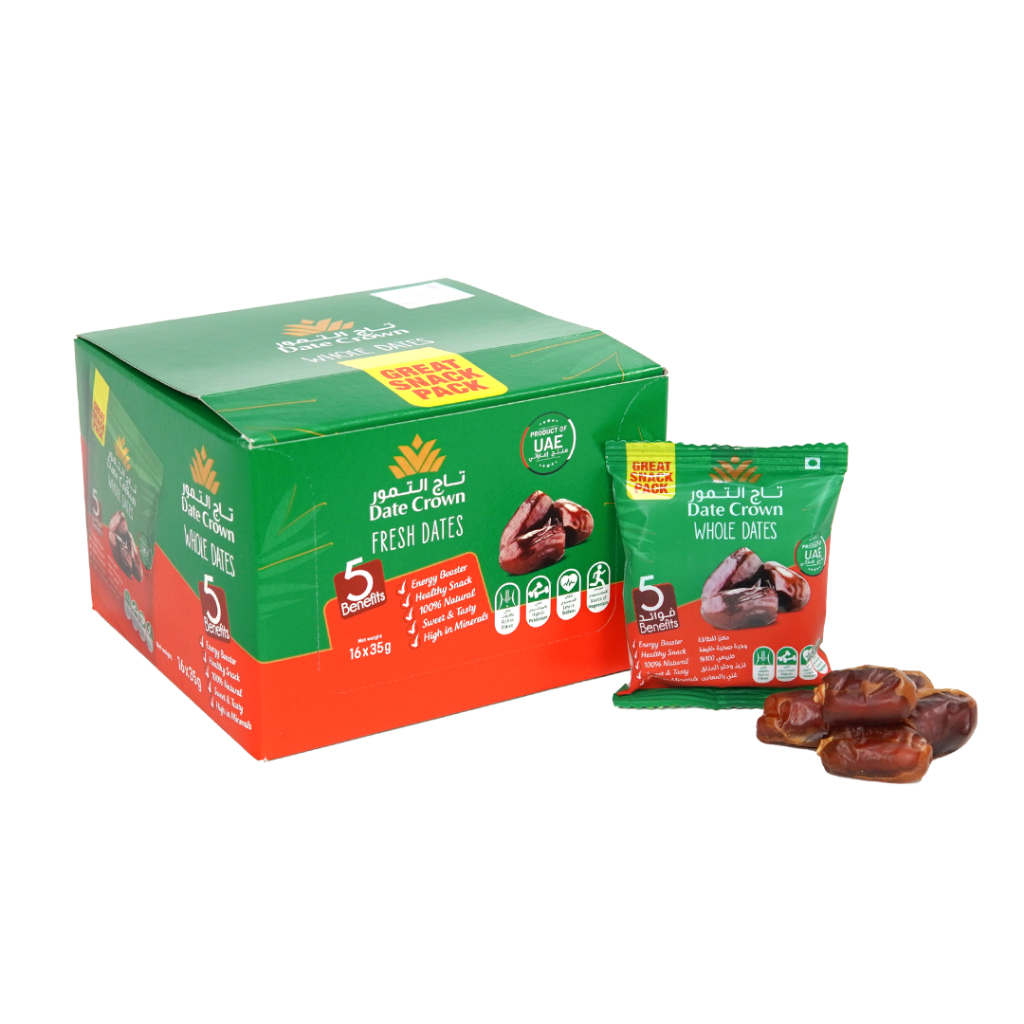 Jual Kurma Date Crown Whole Dates Great Snack Pack - 1 BOX | Shopee ...