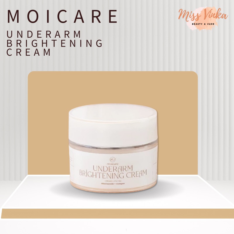 Jual ️Miss Vinka ️ MOICARE Underarm Whitening Serum Cream + Collagen ...