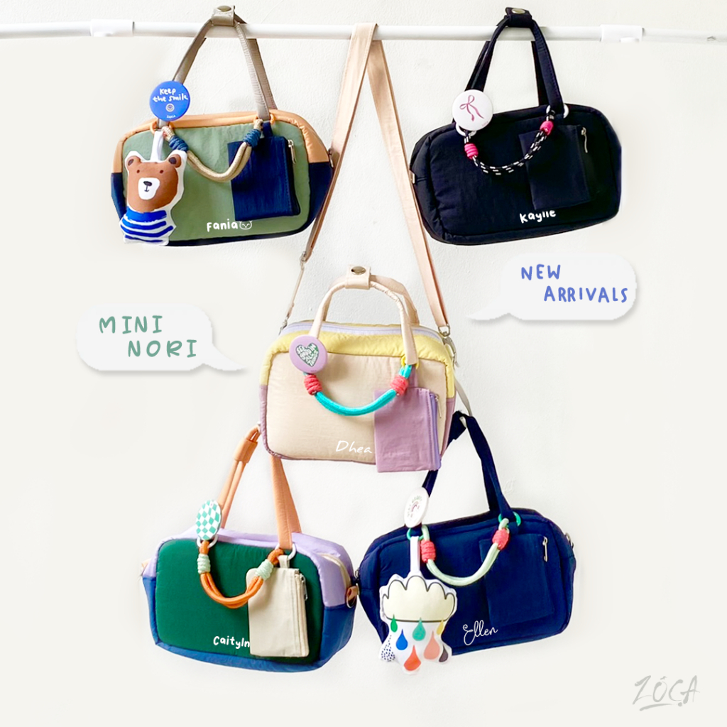 Jual ZOCA MINI NORI BAG (BISA CUSTOM NAMA) TOTE BAG / HAND BAG / TAS ...