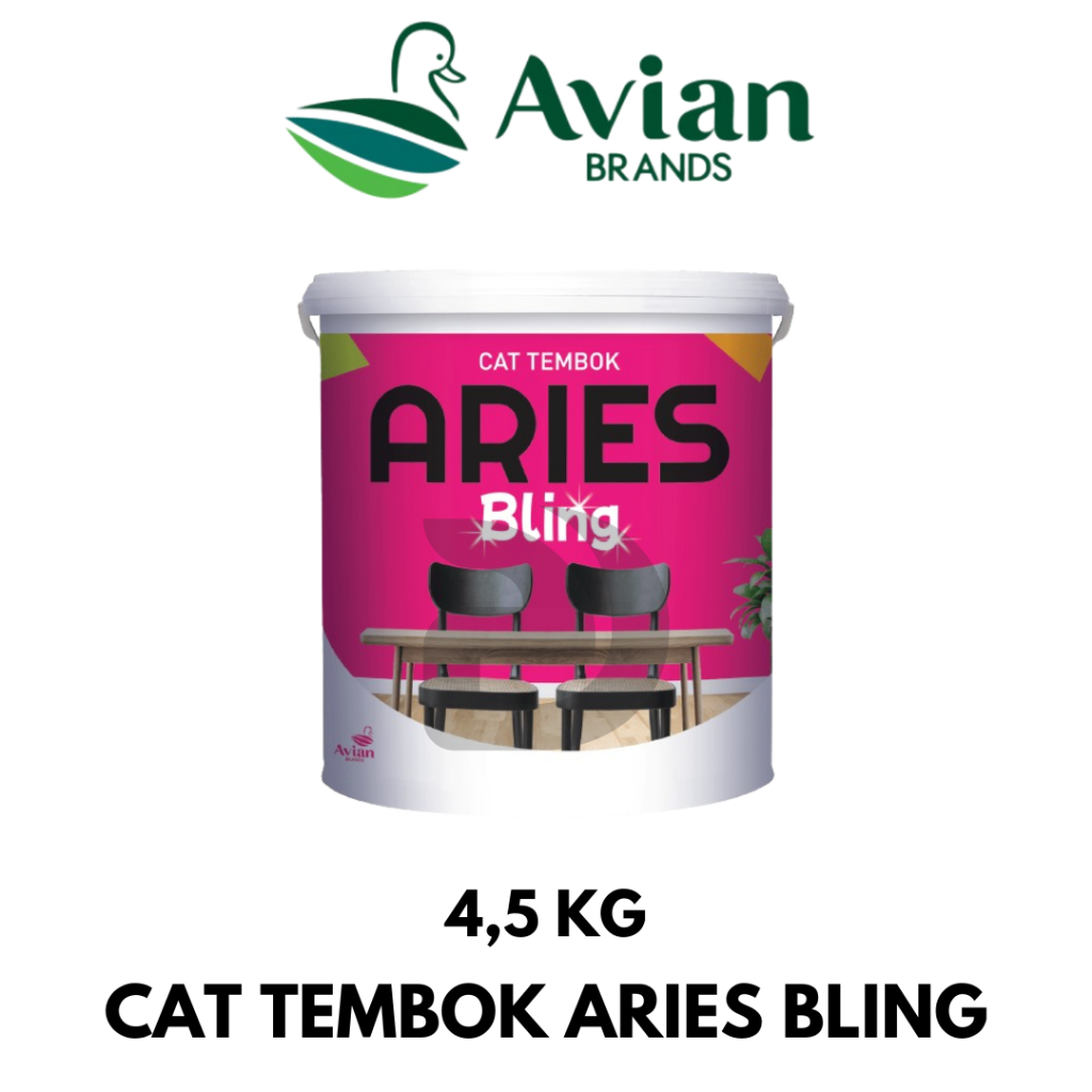 Jual Cat Tembok Interior Aries Bling Galon 4,5 Kg | Shopee Indonesia