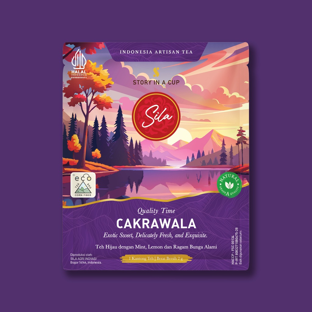 Jual Sila Artisan Tea | Cakrawala | 1 Flat Nylon T-Bag | Teh Premium ...