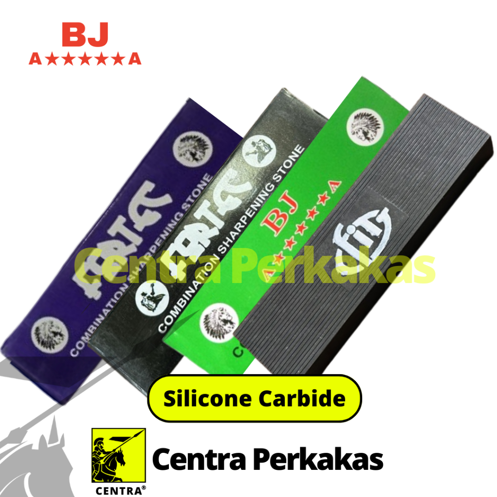 Jual Batu Asah Silicone Carbide (combination sharpening stone) merek BJ ...