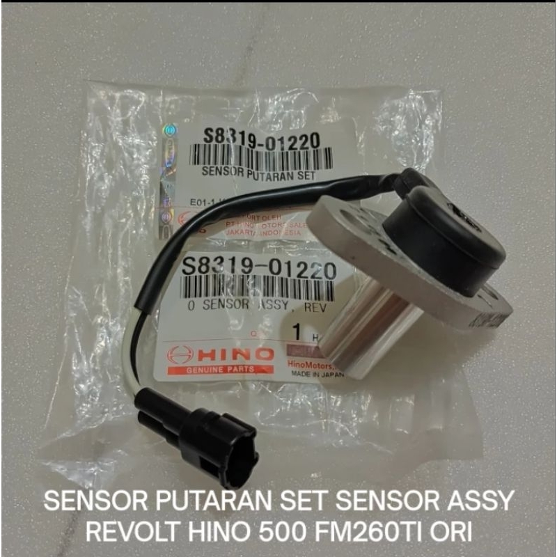 Jual SENSOR PUTARAN SET SENSOR ASSY REVOLT HINO 500 FM260TI ORI ...