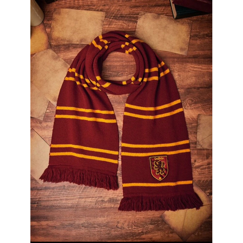 Jual [READY STOCK] potterhead.id Syal Harry Potter Hogwarts Gryffindor ...