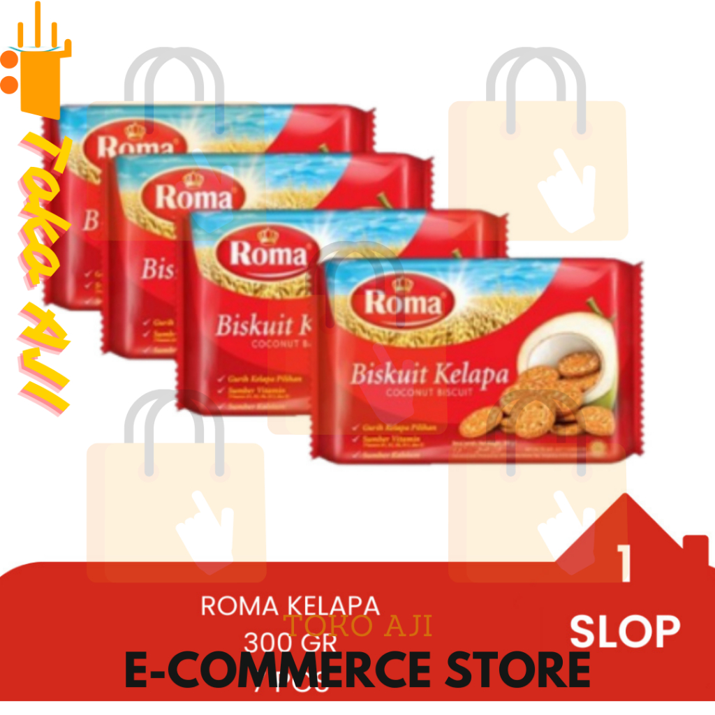 Jual ROMA KELAPA 1dus isi 28pcs : 4 (7pcs) TEMUKAN HADIAH DI DALAM ROMA ...
