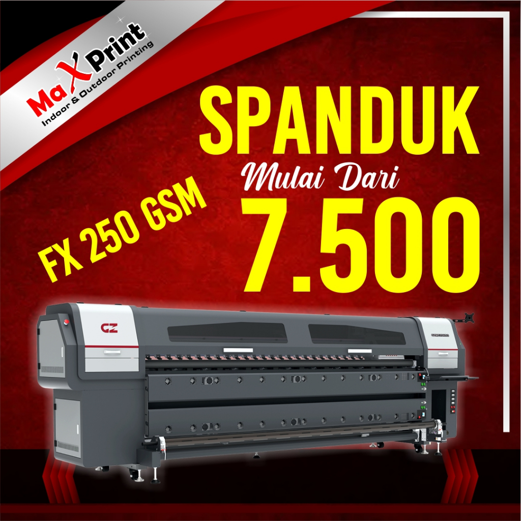 Jual SPANDUK MURAH, Digital Printing Flexi Frontlite China 250 gsm, BALIHO,BANNER,SPANDUK ...