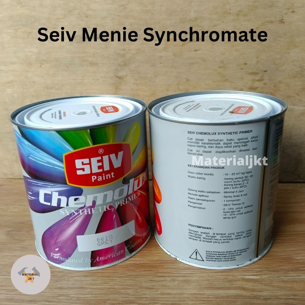 Jual Cat Menie Besi Seiv Anti Karat 6610 Chemolux Primer dasaran dasar ...