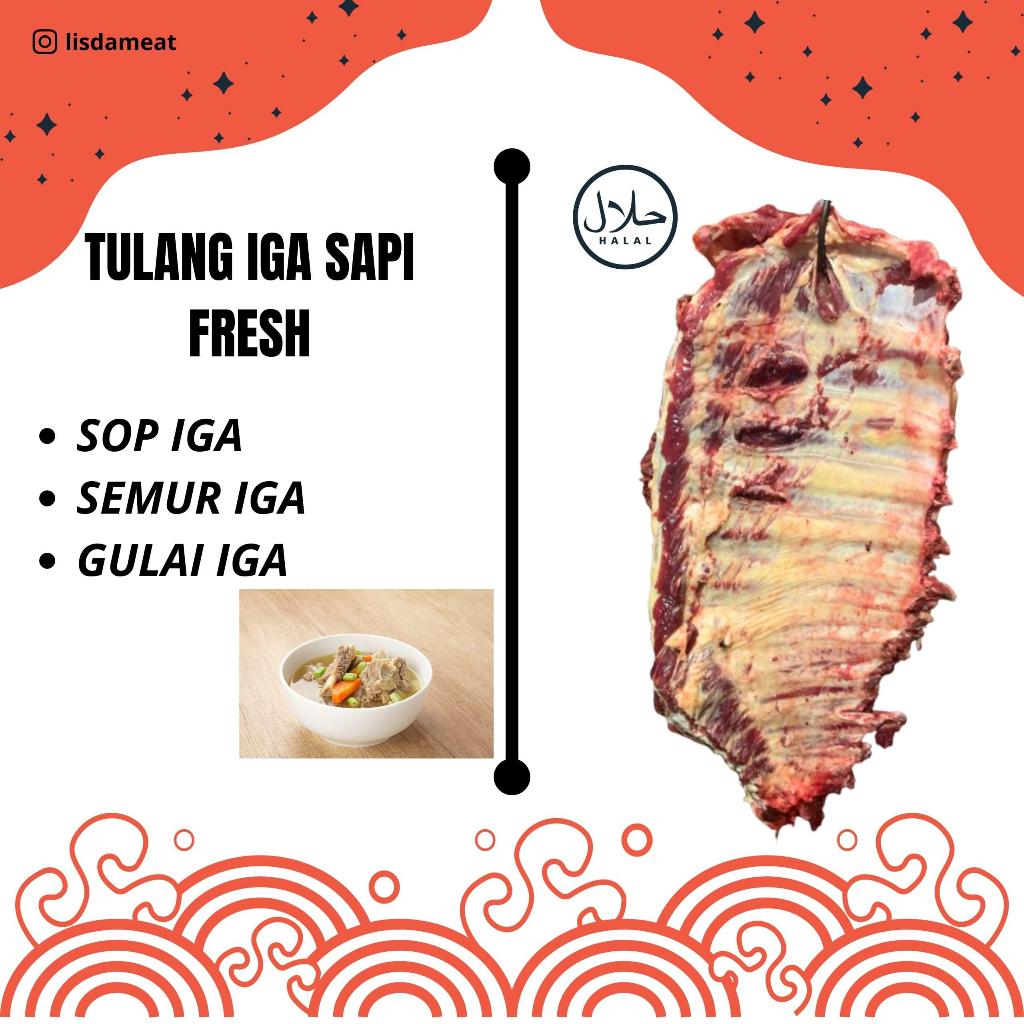 Jual DAGING SAPI FRESH LOKAL BAGIAN TULANG IGA | Shopee Indonesia