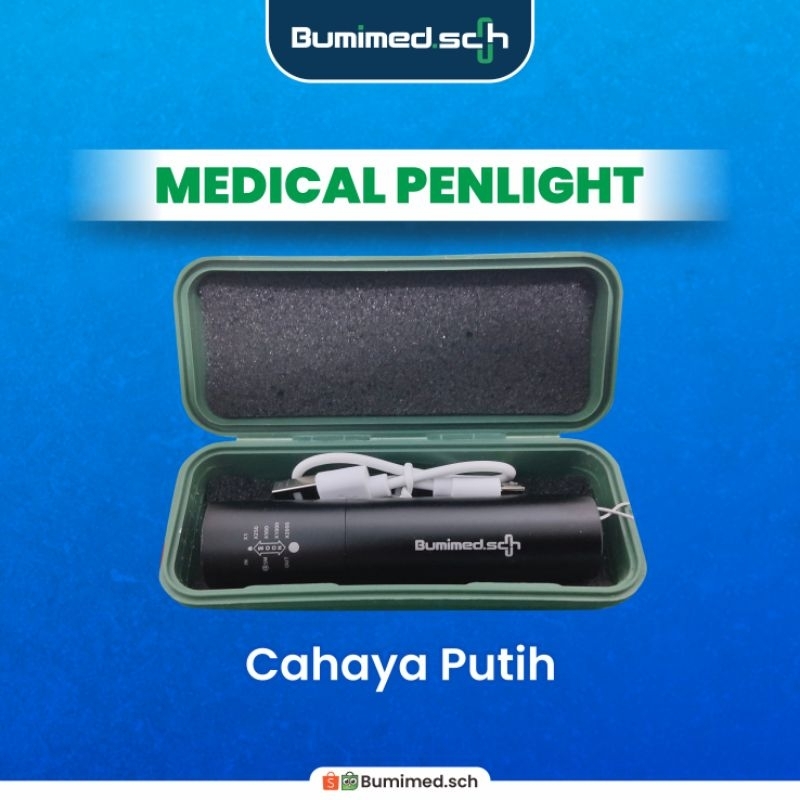 Jual Lampu Senter Medis USB / Medical Penlight / Senter Dokter LED ...
