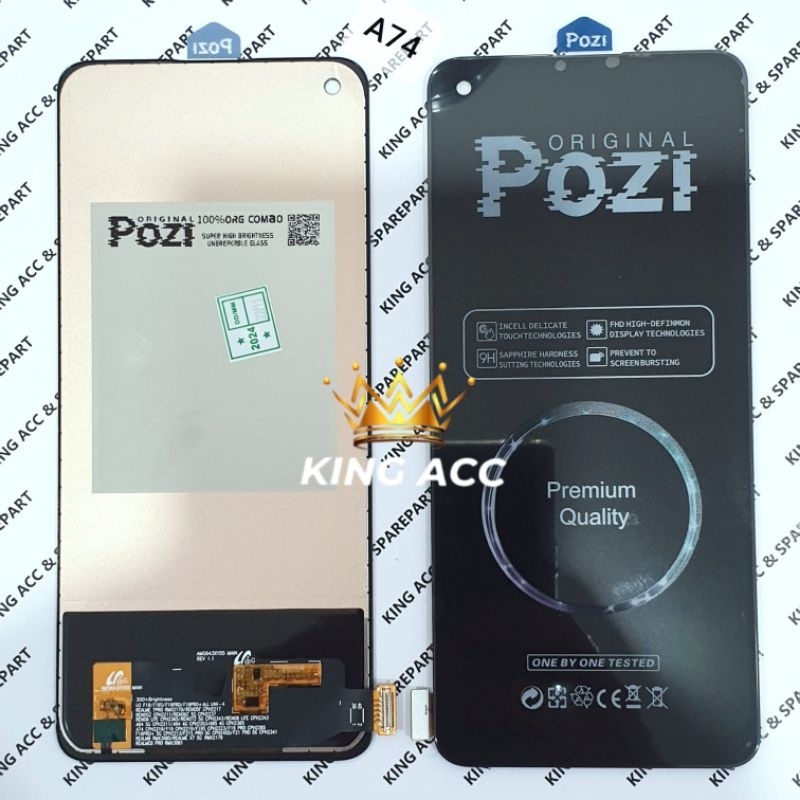 Jual POZI LCD TOUCHSCREEN OPP A74 4G / A94 / A95 / F19 PRO / RENO 5F ...