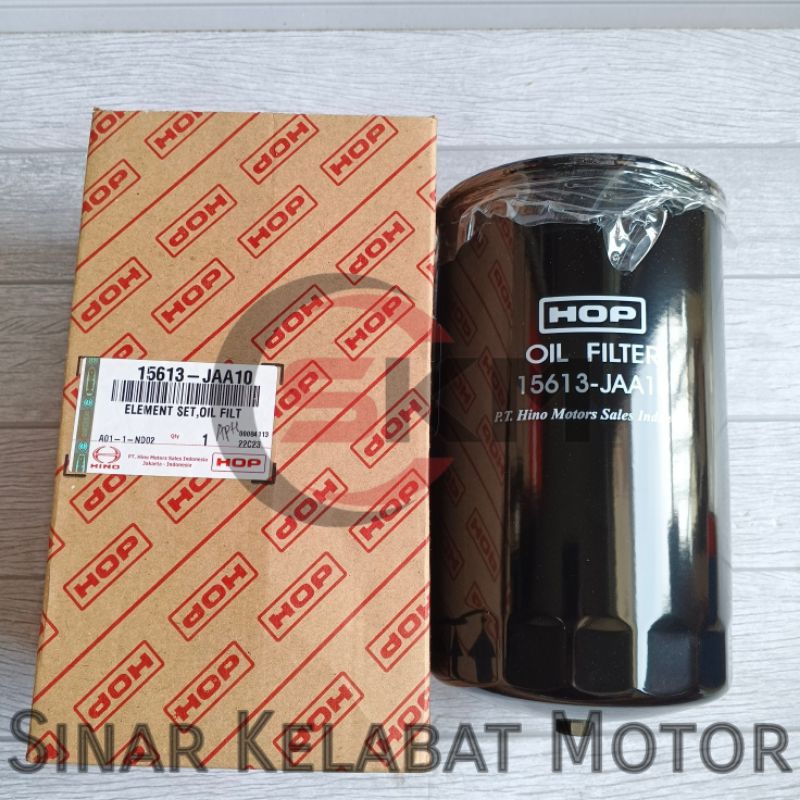 Jual FILTER OLI OIL FILTER HINO LOHAN 15613-JAA10 ASLI HOP | Shopee ...