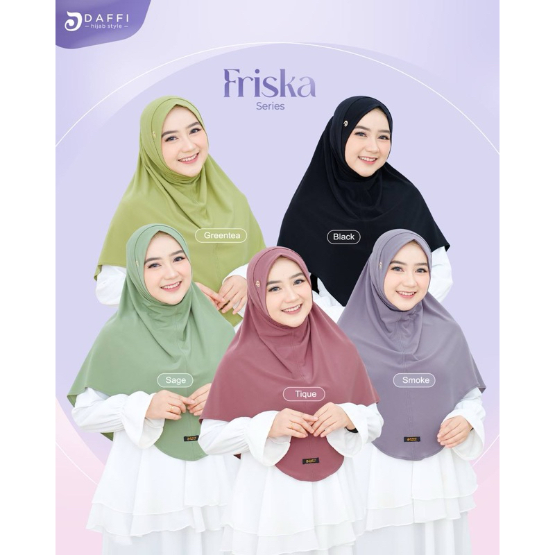 Jual FRISKA hijan non ped new arrivals by daffi series | Shopee Indonesia
