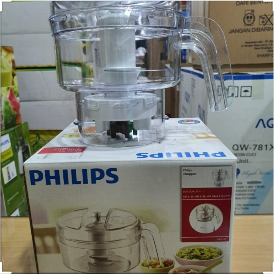 Jual Philips Cooper HR 2939 - Original Philips Part - Chopper Daging ...