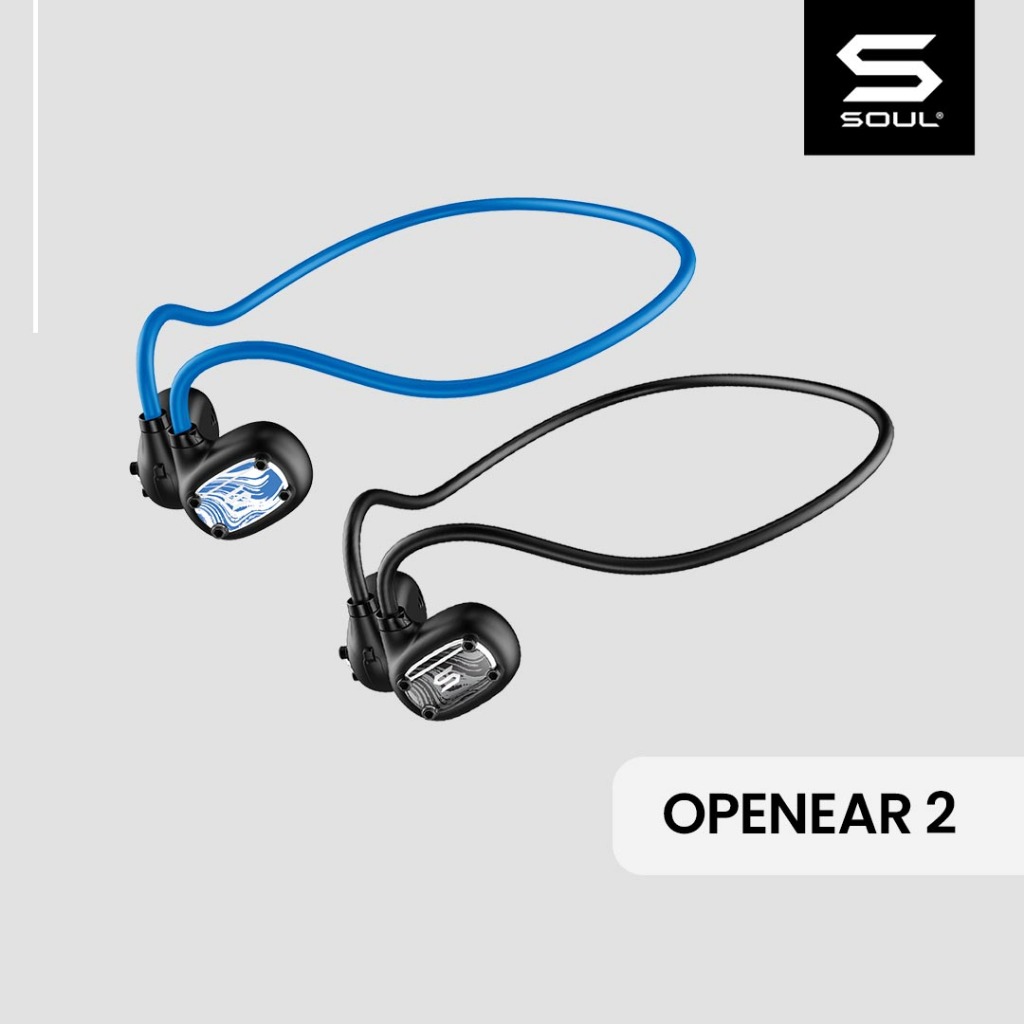 Jual SOUL Open Ear 2 Air Conduction Earphone IPX4 Lightweight Sport ...