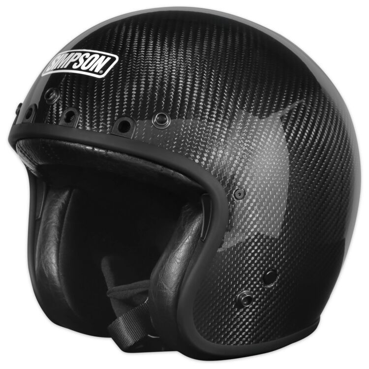 Jual Helm Simpson Chopper Carbon Gloss Original | Shopee Indonesia