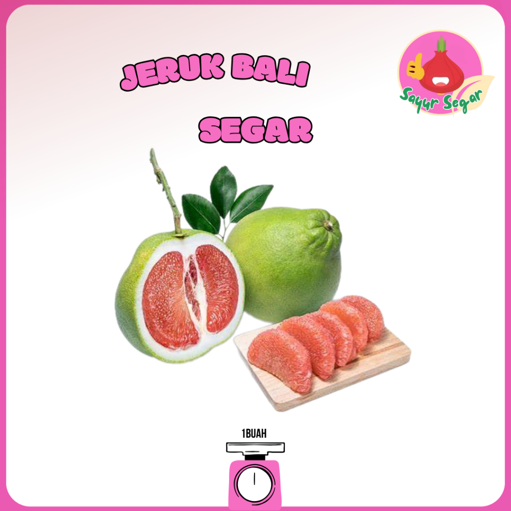 Jual Sayur Segar - Jeruk Bali Segar/Pomelo 1 Buah | Shopee Indonesia