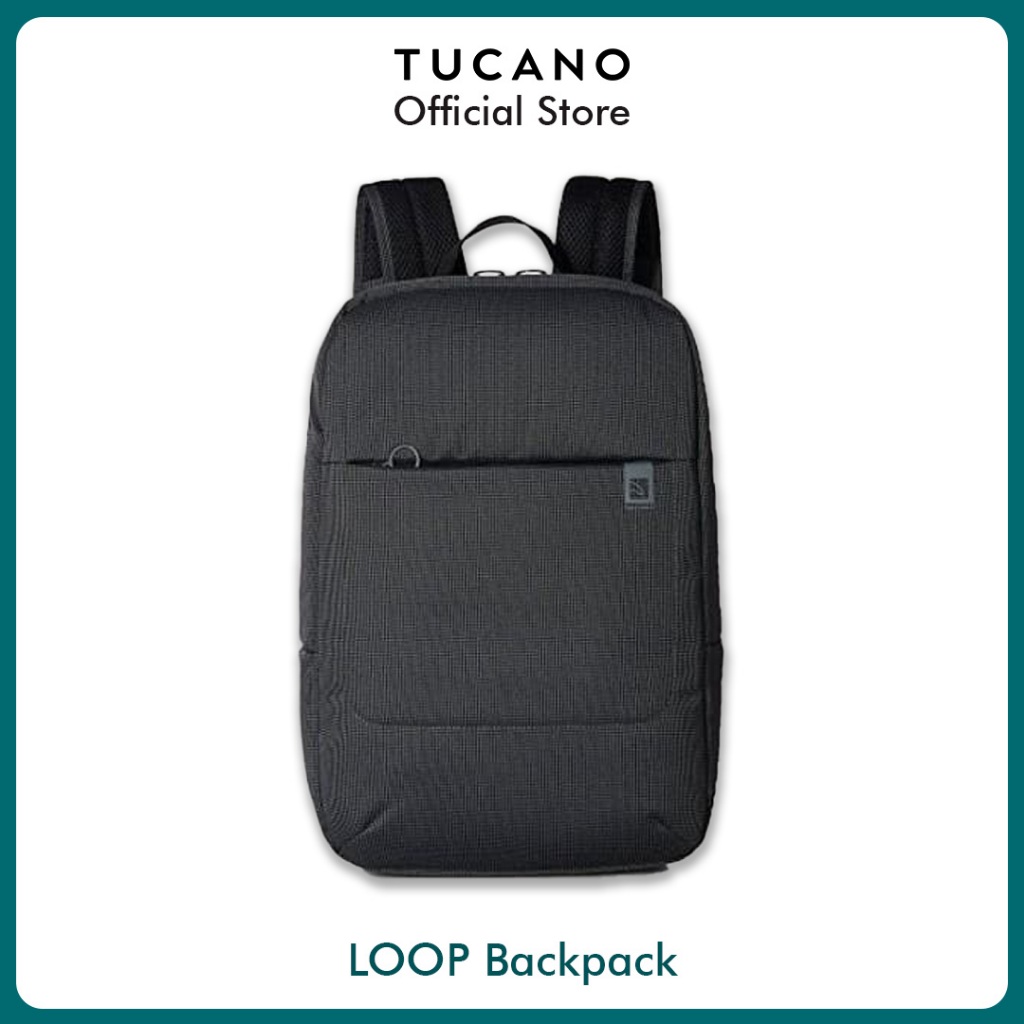 Jual Tucano Backpack LOOP for Laptop / Macbook 15.6" - Black (BKLOOP15 ...