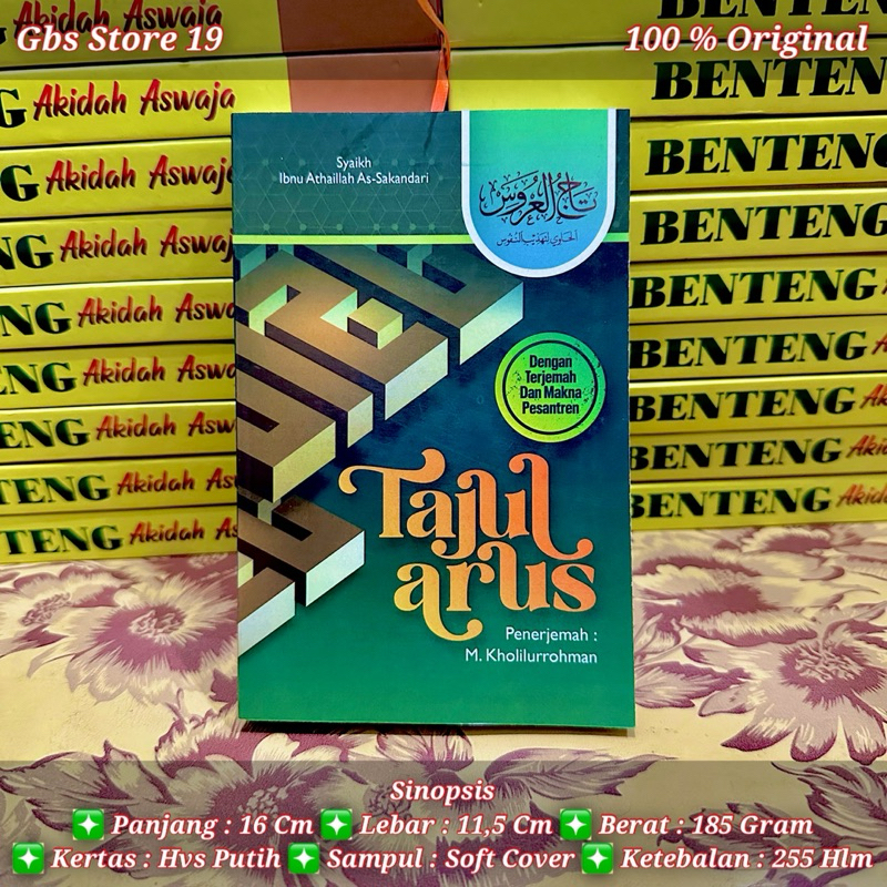 Jual Terjemah Tajul Arus Saku Lengkap Dengan Makna Pesantren | Shopee Indonesia