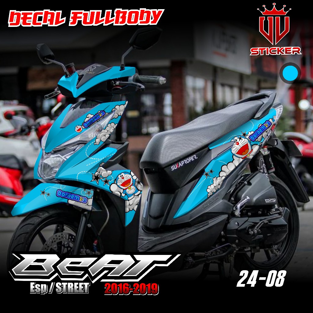 Jual Sticker Decal Full Body Honda Beat Esp Street 2016 2017 2018 2019 ...
