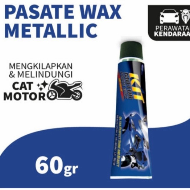 Jual Kit Motor Paste Wax Metallic 60 gr Kit Odol Paste Wax Metalic Biru ...