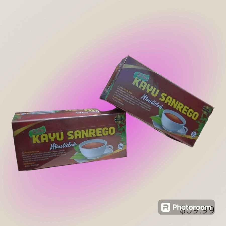 Jual Teh celup kayu sanrego isi per pack | Shopee Indonesia