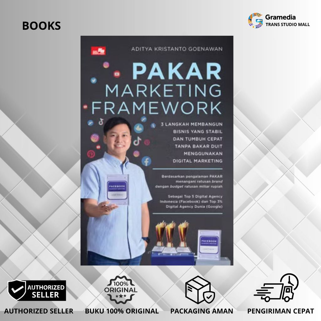 Jual Gramedia Bandung TSM - Buku Best Seller BB20 - Pakar Marketing ...