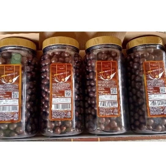 Jual Megabol coklat / Bonibol coklat per dus isi 4 toples | Shopee ...