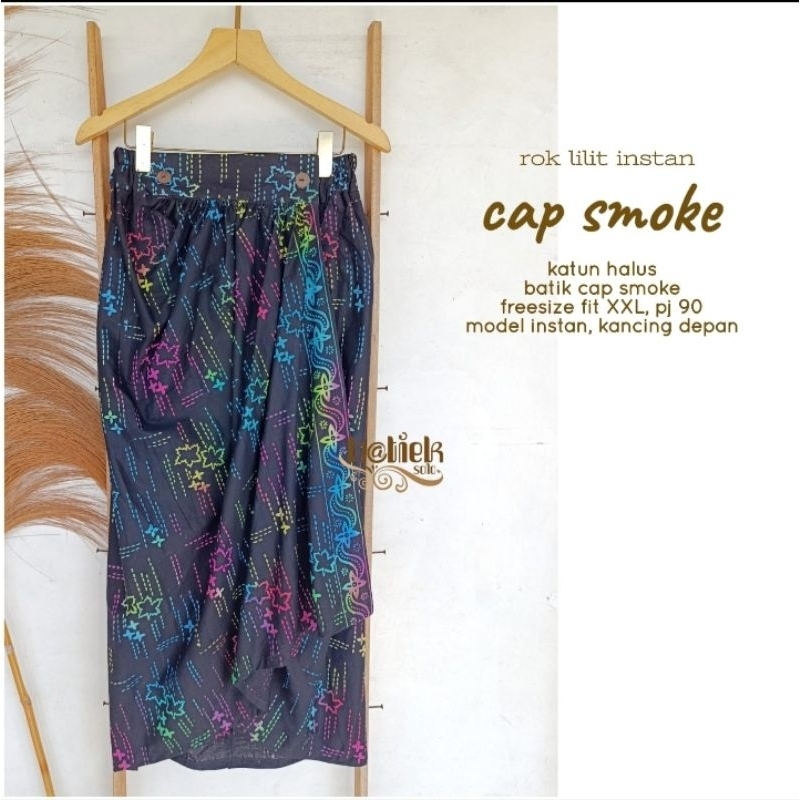 Jual Rok Batik Lilit Instan • Ori Batik Smoke Solo • | Shopee Indonesia