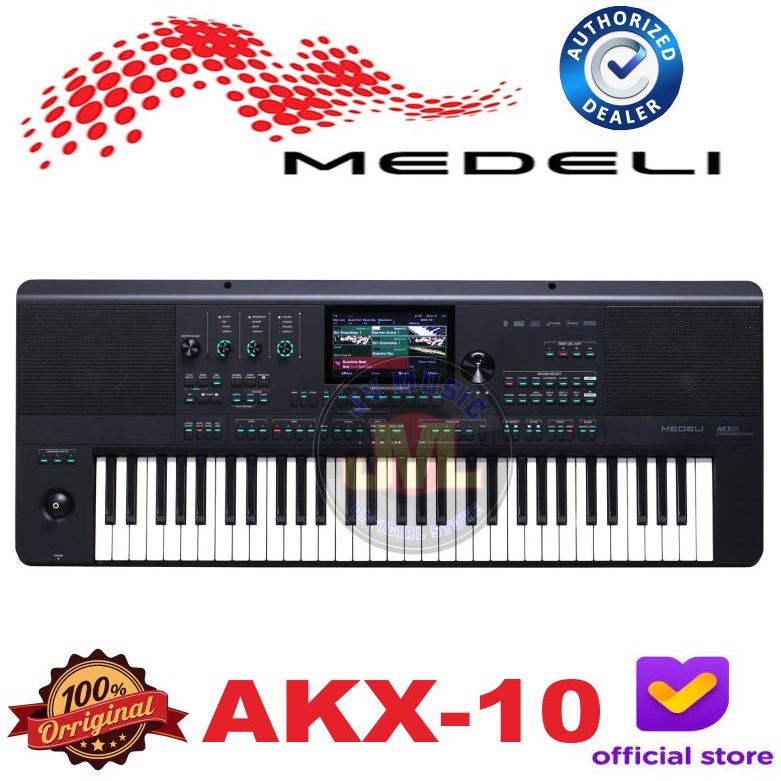 Jual Medeli AKX10 Professional Keyboard Medeli AKX-10 Original Arranger | Shopee Indonesia