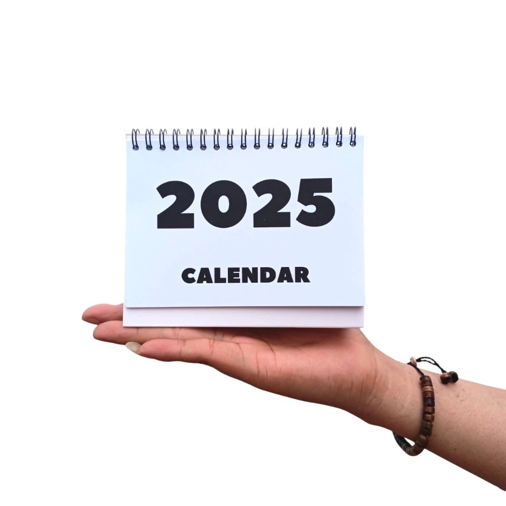Jual Custom Kalender Mini Tahun 2025 Ukuran A6 Souvenir Bahan Art ...