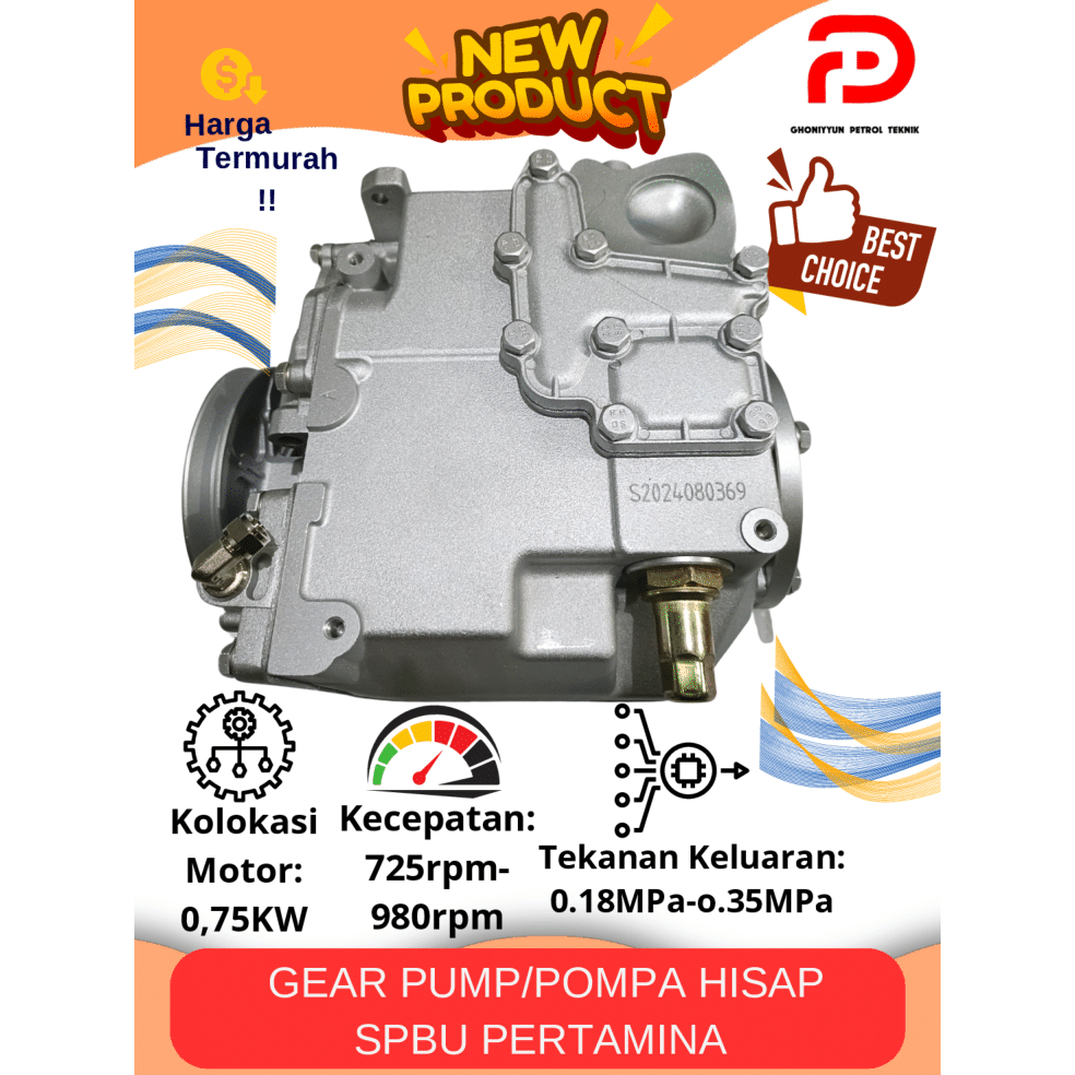 Jual Gear pump / Pompa Hisap SPBU PERTAMINA PERTASHOP | Shopee Indonesia