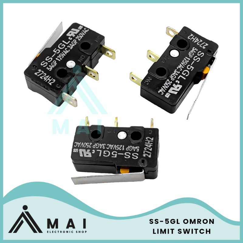 Jual Limit Switch SS-5GL Micro Switch OMRON | Shopee Indonesia
