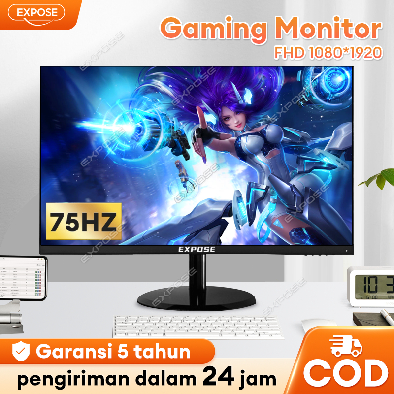Jual Monitor PC 19 Inch Monitor 75HZ 19-24Inch PS4/PS5/Xbox 22 Flat ...