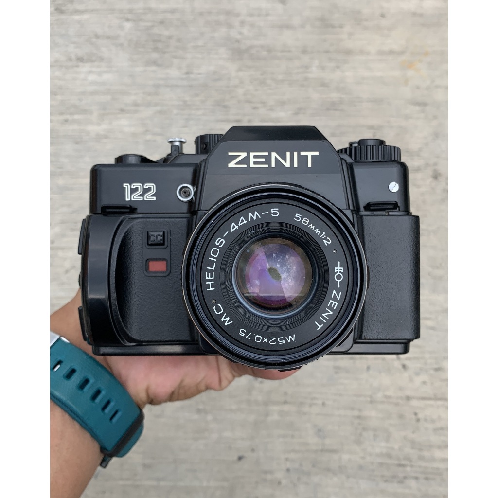 Jual ZENIT 122 + LENSA HELIOS EX 58MM F2 | Shopee Indonesia