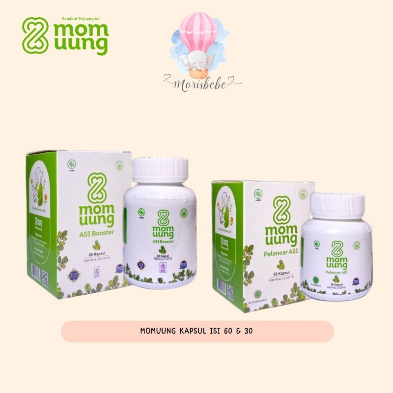 Jual MOMUUNG ASI BOOSTER 30 & 60 KAPSUL | Shopee Indonesia