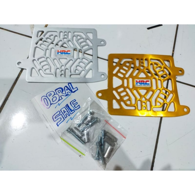 Jual OBRAL SALE tutup cover radiator HRC 3mm vario 125-150 dan pcx 150 pnp free baut boshing ...