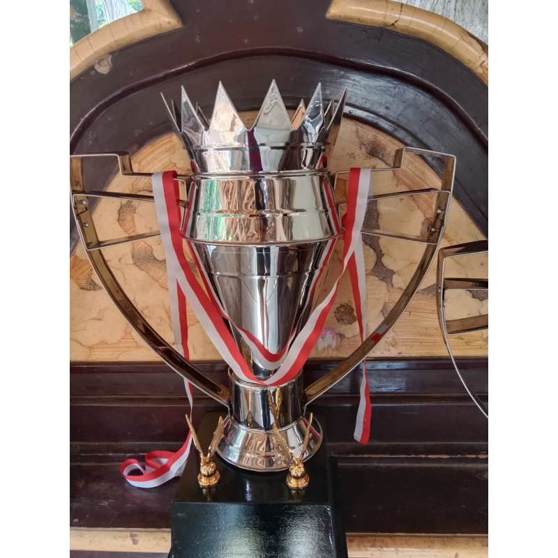 Jual Trophy piala stainless / Trophy piala stainles 1set 1233/ piala ...