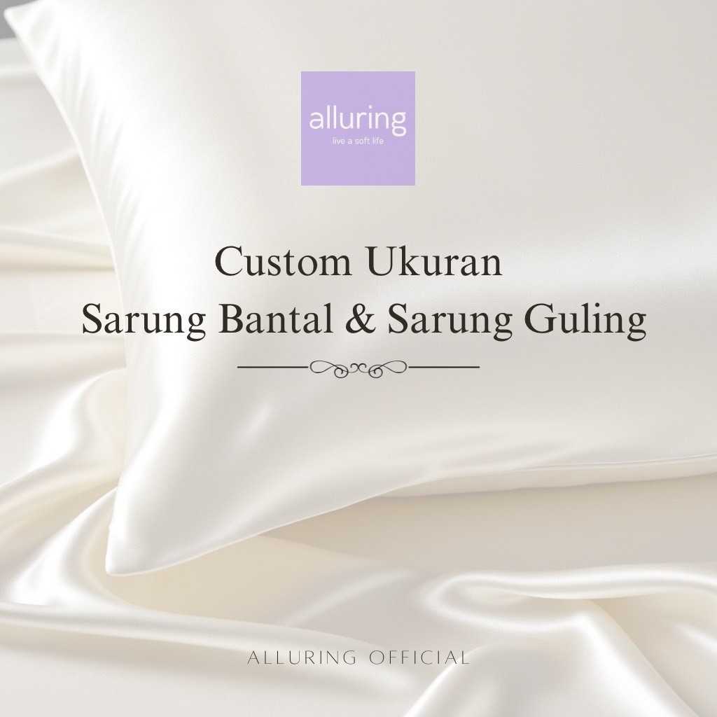 Jual Custom Size Sarung Bantal & Guling Alluring | Shopee Indonesia